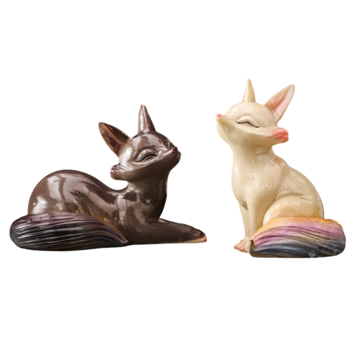 Tea Pet Foxes 2 pcs – TeaPoty