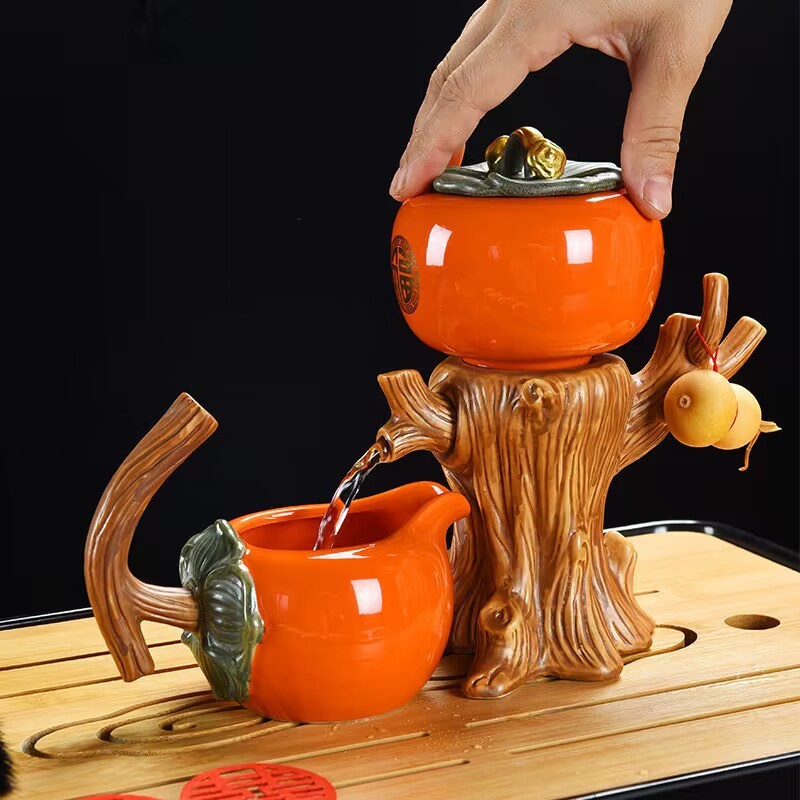Persimmon Tree Teapot – TeaPoty